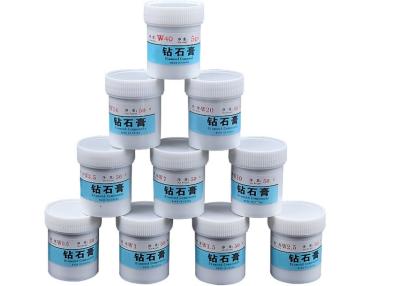 China ISO9001 Diamond Polishing Paste W1-W40 Granularity Oil Soluble Water Soluble for sale