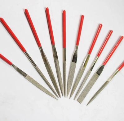 Cina 50mm 60mm 70mm Professionale Diamond Needle File Set per la finitura del metallo superiore in vendita