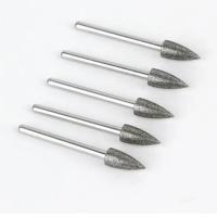 China Metal Processing Diamond Grinding Head With Customizable Grit Size for sale