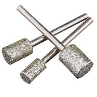 China Metal Processing Diamond Grinding Head With Customizable Grit Size for sale