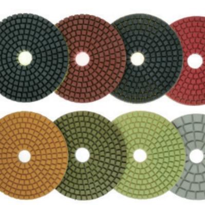 Cina Pad flessibile per la macinazione in acqua di diamanti Pad di lucidatura di diamanti per granito in vendita