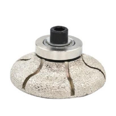 Quality Long Service Life Vacuum Brazed Diamond Router Bit For Grinding Marble for sale