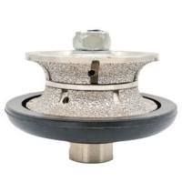 China Durable Vacuum Brazed Diamond Router Bit For Grinding Stone Material for sale