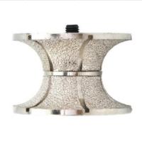 China Durable Vacuum Brazed Diamond Router Bit For Grinding Stone Material for sale