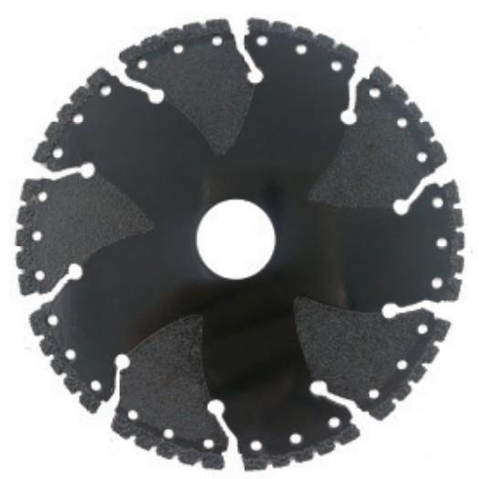 Quality Long Service Life Vacuum Brazed Diamond Saw Blade For Dry Cutting Of Marble for sale