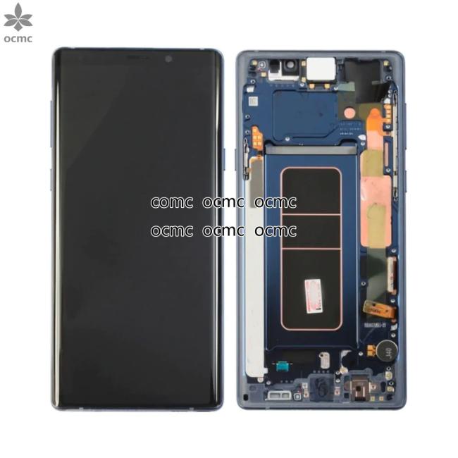 Side view of refurbished AMOLED touchscreen for Samsung Galaxy Note 9