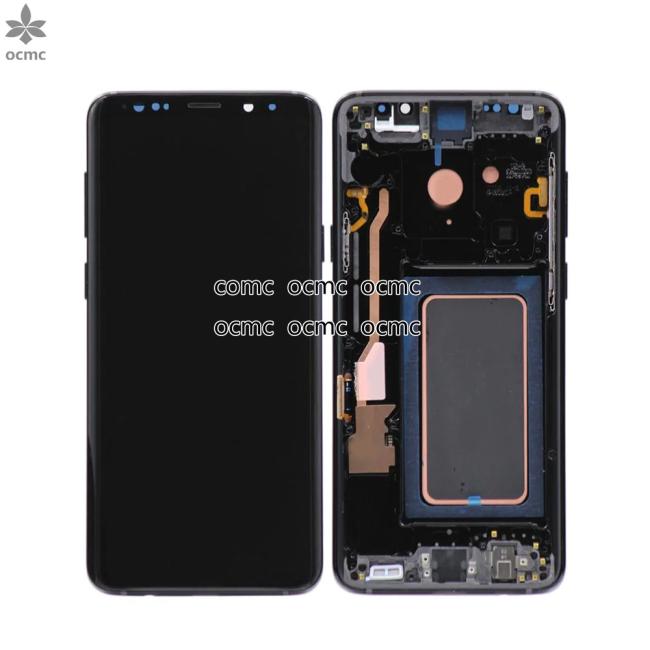 Original Samsung Galaxy S9 Plus G965 OLED display assembly with frame