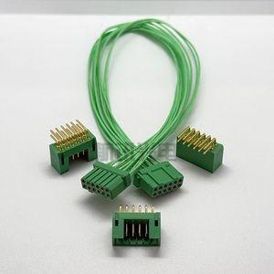 China 1. Premium Dual-Head Aviation Connector with Gold-Plated Contacts for sale