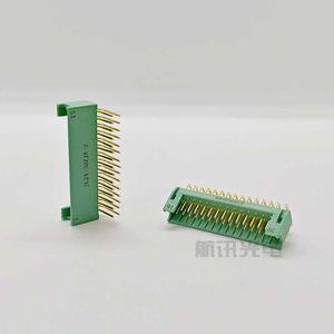 China Gold-Plated Right Angle Connector with High-Reliability Wire Spring Contact for sale