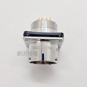 Quality Xcd Series Circular Connector Xcd22f4z1p40/T4K1p40 High Current 4-Core Socket for Aviation. for sale