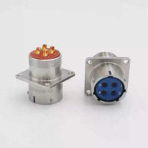 Quality Xcd Series Circular Connector Xcd22f4z1p40 High Current 4-Core Plug Socket for Aviation and mili-tary Use for sale