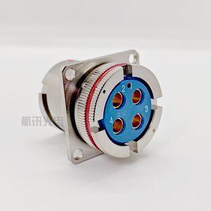 China Y17 Series Circular Connector Y17-1604zj10 Male and Female Plug Socket 4-Core Aviation. for sale
