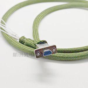 China J30j-9tjl-a Custom Cable Rectangular Connector Plug 9-Pin with Tail Clip Wire Clamp A1 A3 for sale