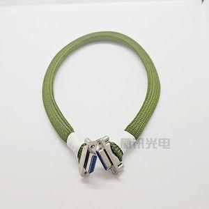 China Rectangular Connector J30j-21tjl-300-21tjl Dual Head Wire Harness Customized Aviation Nylon Sheath. for sale