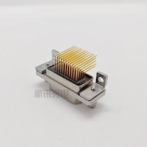 Quality Hj30j-55zkw High-Speed Rectangular Connector Differential Line Bent Pin 55 Pin Aviation mili-tary. for sale