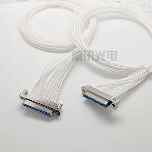 Quality Rectangular Connector J30j-37tjl 37 Pin Metal Shell Male Plug with Wire for mili-tary Use. for sale