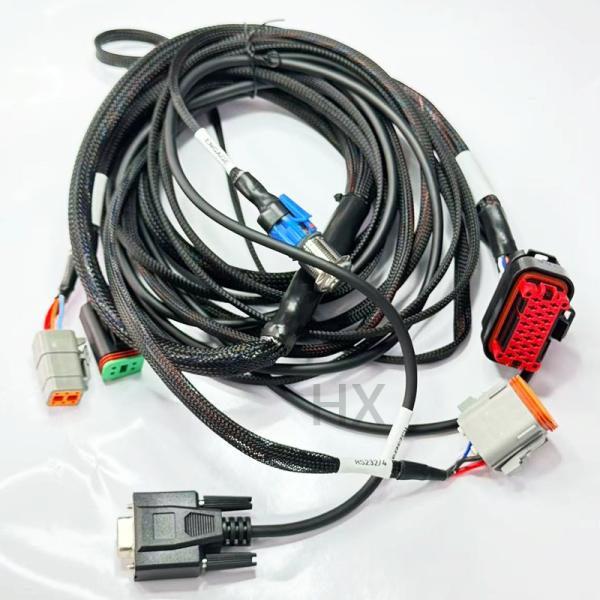 Quality China Factory Multi-Interface Custom Wiring Harness for Tractor Vehicles. for sale