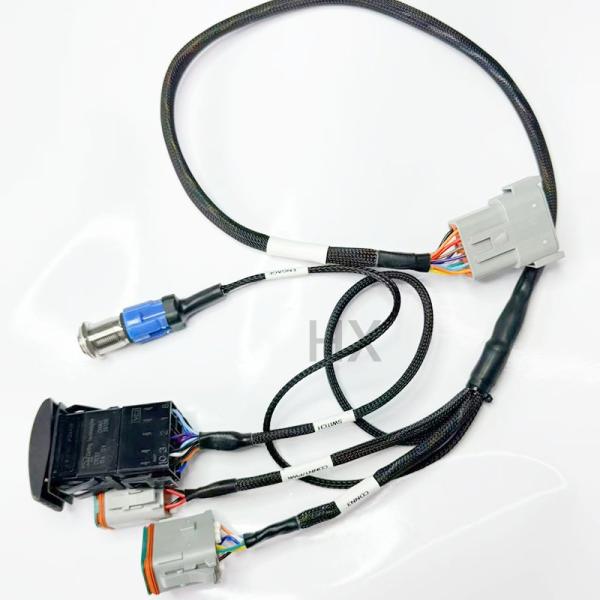Quality China Factory Deutsch Push-Button Switch Harness for Vehicles. for sale