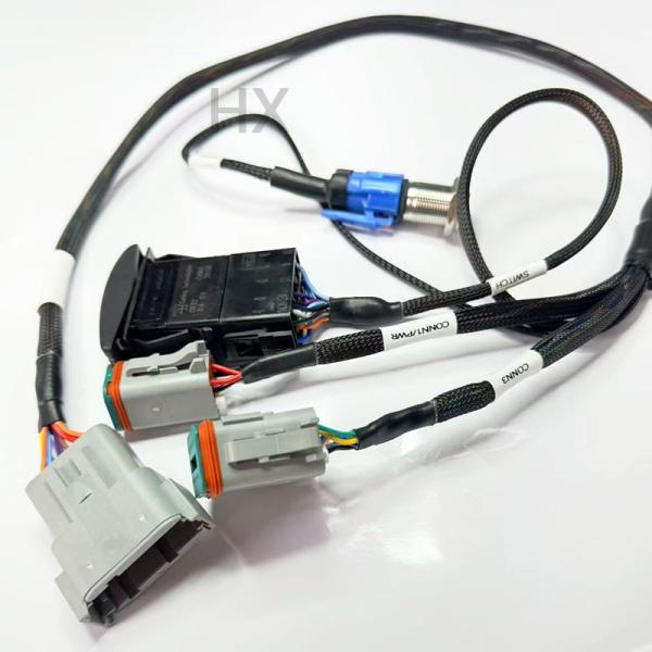 Quality China Factory Deutsch Push-Button Switch Harness for Vehicles. for sale