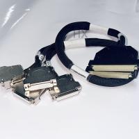 China Industrial Multi-Channel Harness with Rectangular Connectors, Split Cable with SCSI Rectangular Plugs for Servo Equipment. for sale
