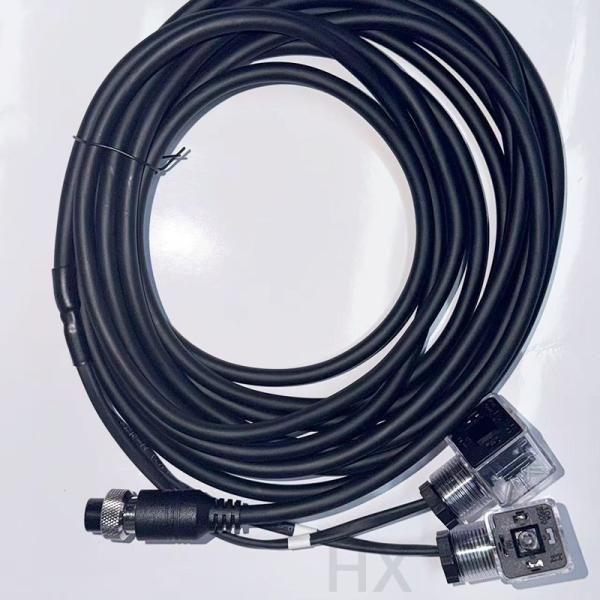 Quality 1-to-2 M12 Sensor Splitter Control Cable, Pre-Assembled Wiring Harness for Agricultural Hydraulic Reversing Valves. for sale