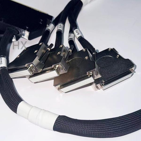 Quality 4-Way Split Wiring Harness with Rectangular Connectors, High Density Terminal to for sale