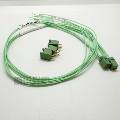 China Jl24-04tky 4-Core mili-tary Grade Board-to-Wire Plug Rectangular Aviation Connector. for sale