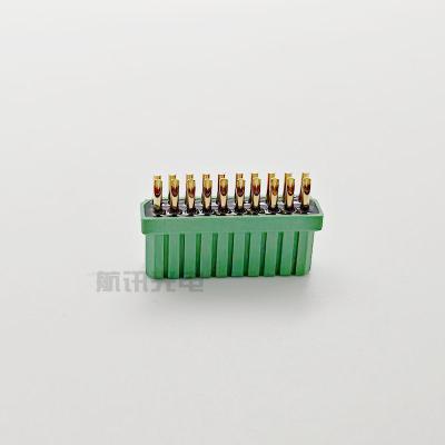 China Jl24-20tkh High-Reliability Gold-Plated Wire Spring Straight Pin Connector. for sale