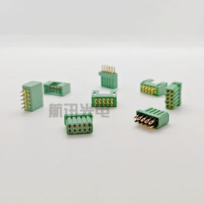 China Jl24-10tkh mili-tary Standard 2.0mm Pitch Straight PCB Socket Aviation Connector. for sale