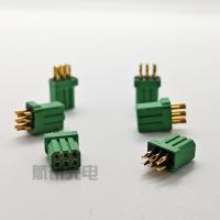 China Gold-Plated High-Conductivity Aviation Connector Straight PCB Socket Electronic Component for sale