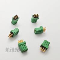 China Gold-Plated High-Conductivity Aviation Connector Straight PCB Socket Electronic Component for sale