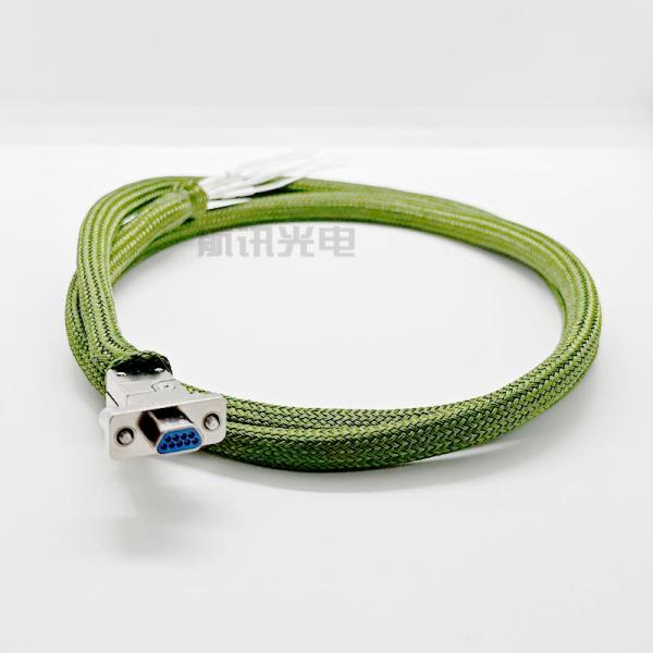 Quality J30j-9tjl-a Custom Cable Rectangular Connector Plug 9-Pin with Tail Clip Wire Clamp A1 A3 mili-tary for sale