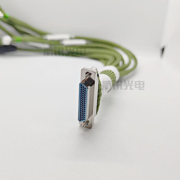Quality J30j-51tjl Rectangular Connector, One to Eight Cable, Customized Plug Harness for sale