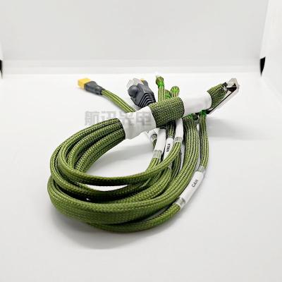 China J30j-51tjl Rectangular Connector, One to Eight Cable, Customized Plug Harness for mili-tary Use for sale