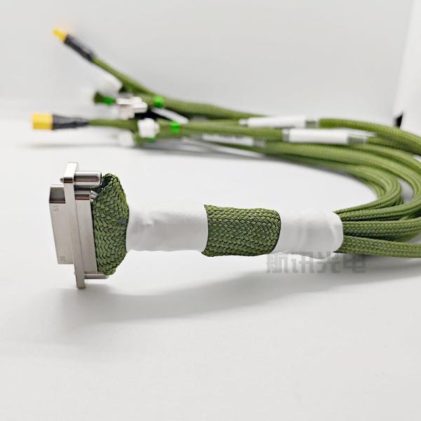 Quality J30j-51tjl Rectangular Connector, One to Eight Cable, Customized Plug Harness for sale
