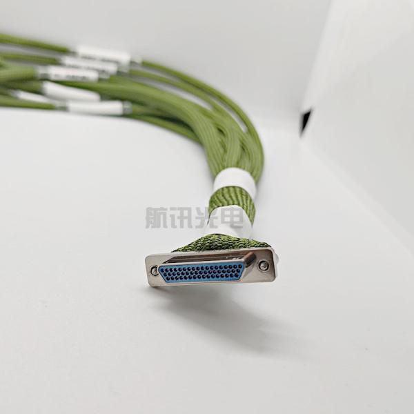 Quality J30j-51tjl Rectangular Connector, One to Eight Cable, Customized Plug Harness for sale