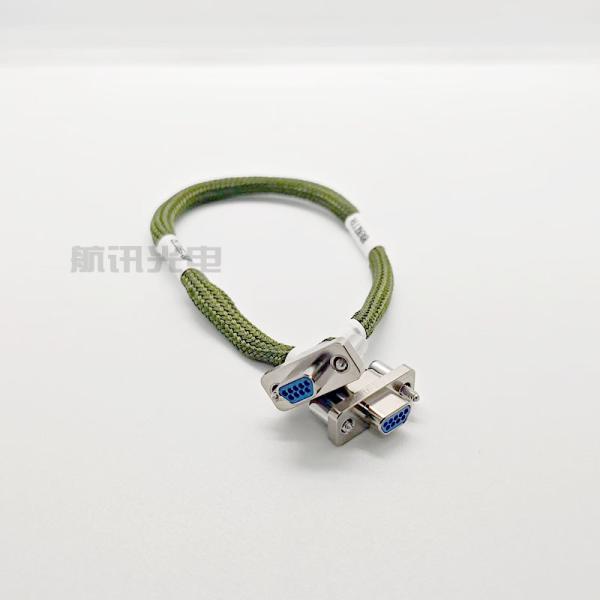 Quality Rectangular Connector J30j-9tjl-200-9tjl Dual Head Wire Harness Customized 9-Pin for sale