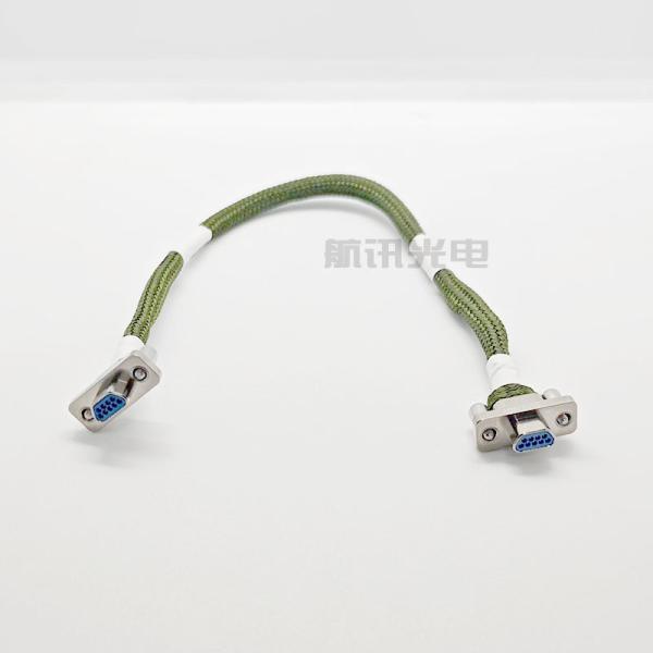 Quality Rectangular Connector J30j-9tjl-200-9tjl Dual Head Wire Harness Customized 9-Pin for sale