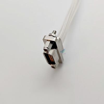 China J30j Rectangular Connector J30j-15zkp Crimping with Wire Metal Shell Aviation Female Socket mili-tary. for sale