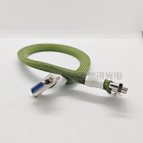 Quality Rectangular Connector J30j-21tjl-300-21tjl Dual Head Wire Harness Customized 21 Pin Aviation Plug. for sale