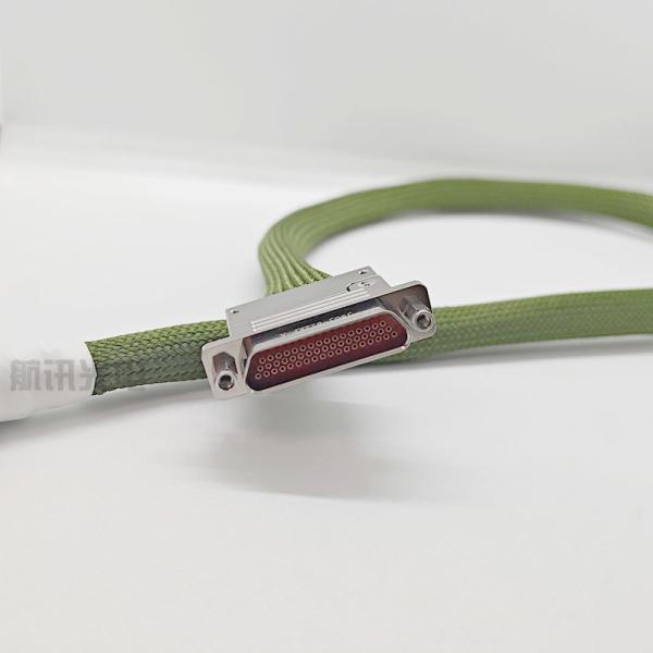 Quality J30j-51zkp-a Rectangular Connector with Shielded Mesh Plug Socket 51 Pins. for sale
