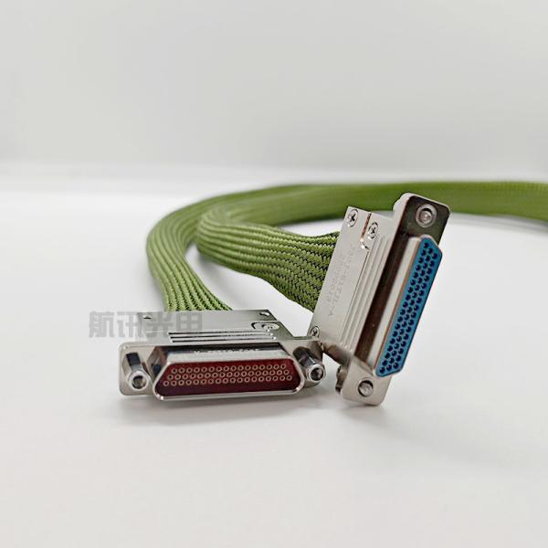 Quality J30j-51zkp-a Rectangular Connector with Shielded Mesh Plug Socket 51 Pins. for sale