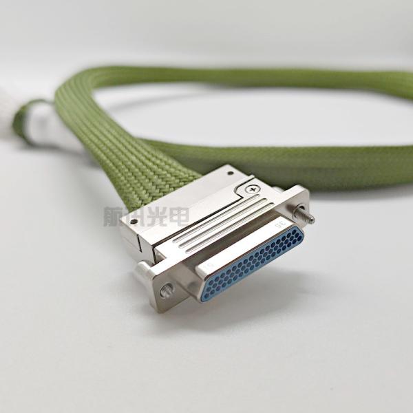 Quality J30j-51zkp-a Rectangular Connector with Shielded Mesh Plug Socket 51 Pins. for sale