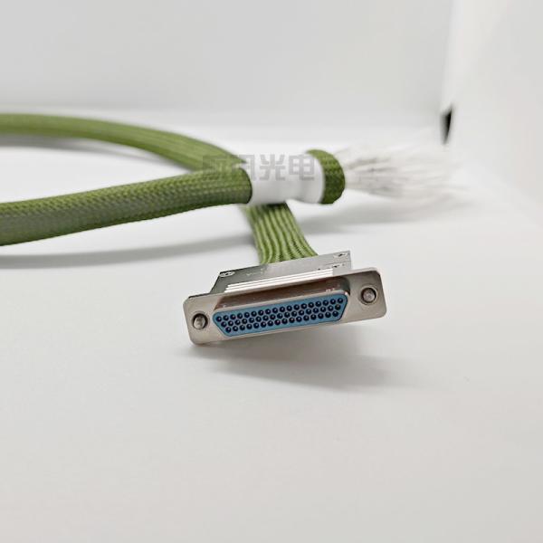 Quality J30j-51zkp-a Rectangular Connector with Shielded Mesh Plug Socket 51 Pins. for sale