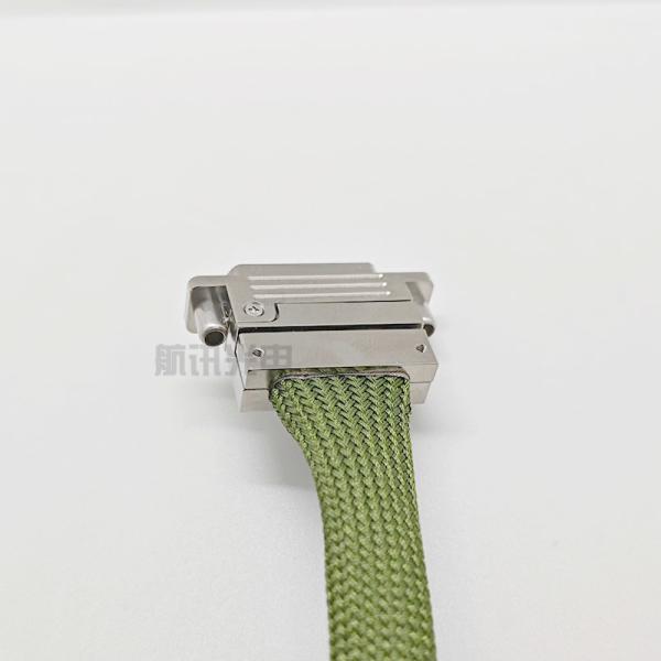 Quality J30j-51zkp-a Rectangular Connector with Shielded Mesh Plug Socket 51 Pins. for sale