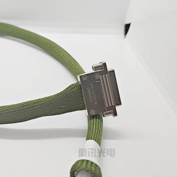 Quality J30j-51zkp-a Rectangular Connector with Shielded Mesh Plug Socket 51 Pins. for sale