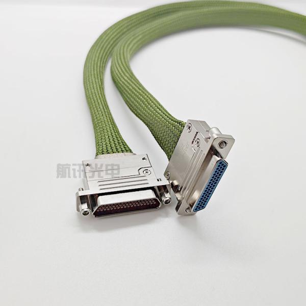 Quality J30j-51zkp-a Rectangular Connector with Shielded Mesh Plug Socket 51 Pins. for sale
