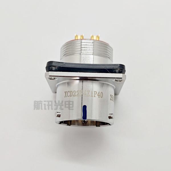 Quality Xcd Series Circular Connector Xcd22f4z1p40 High Current 4-Core Plug. for sale