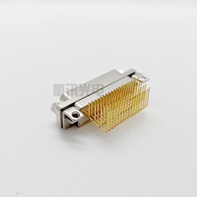 China J30j-74zkw-J 4-Row Curved Needle 74-Pin Rectangular Connector with Curved Needle. for sale