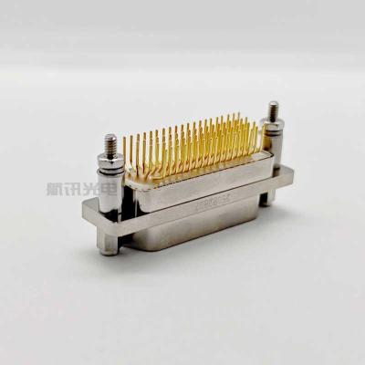 China J30j-74zkn-J 4-Row Straight Needle 74-Pin Rectangular Connector with Curved Needle for sale